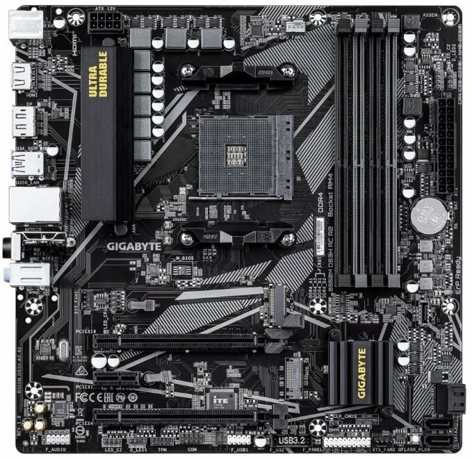Материнская плата Gigabyte B550M DS3H AC R2 Socket AM4, оригинал