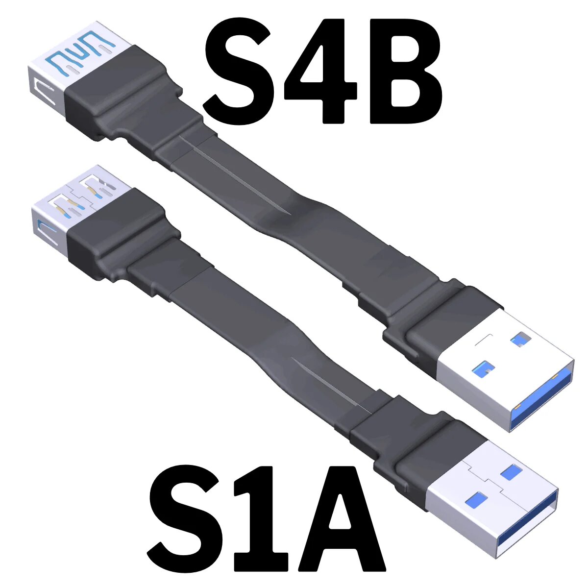 ADTLink USB 3.0 плоский кабель «папа-мама»