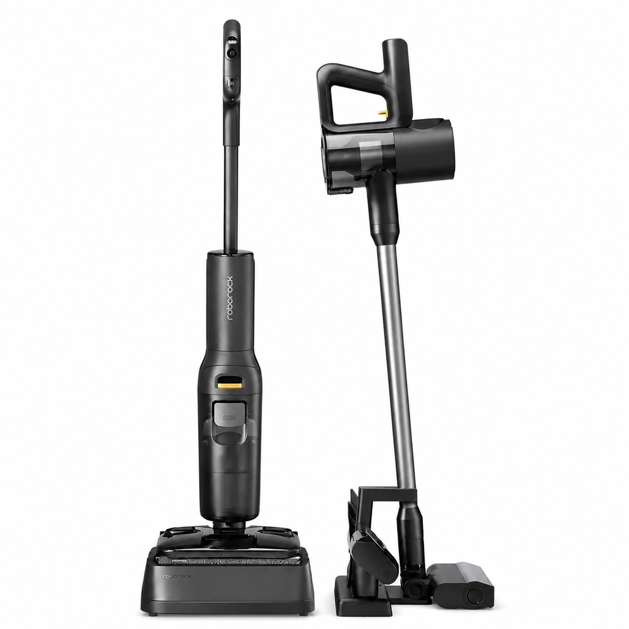 Вертикальный моющий пылесос Roborock F25 Combo, Black (Черный) RU