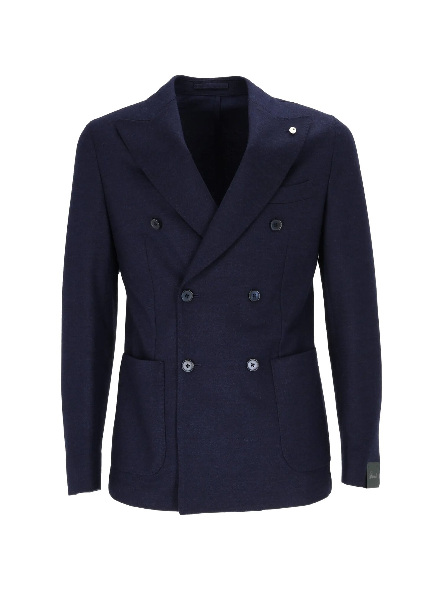 Пиджак Double-breasted peak-lapel blazer