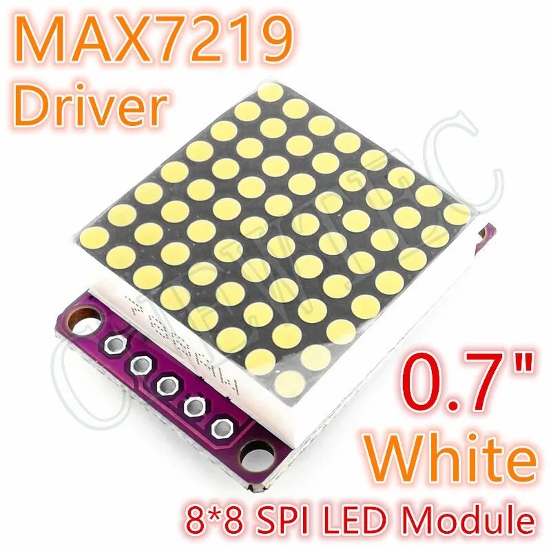 CNEWTEC LED Матричный Модуль MAX7219 Белый, BTE21-32B Whie