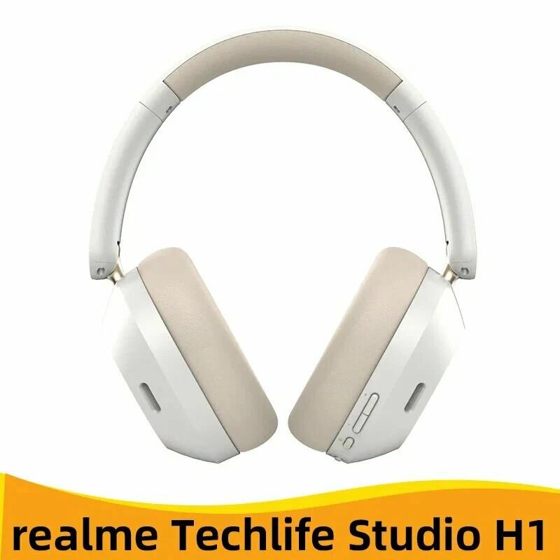 Беспроводные наушники Realme Techlife Studio H1 White EU
