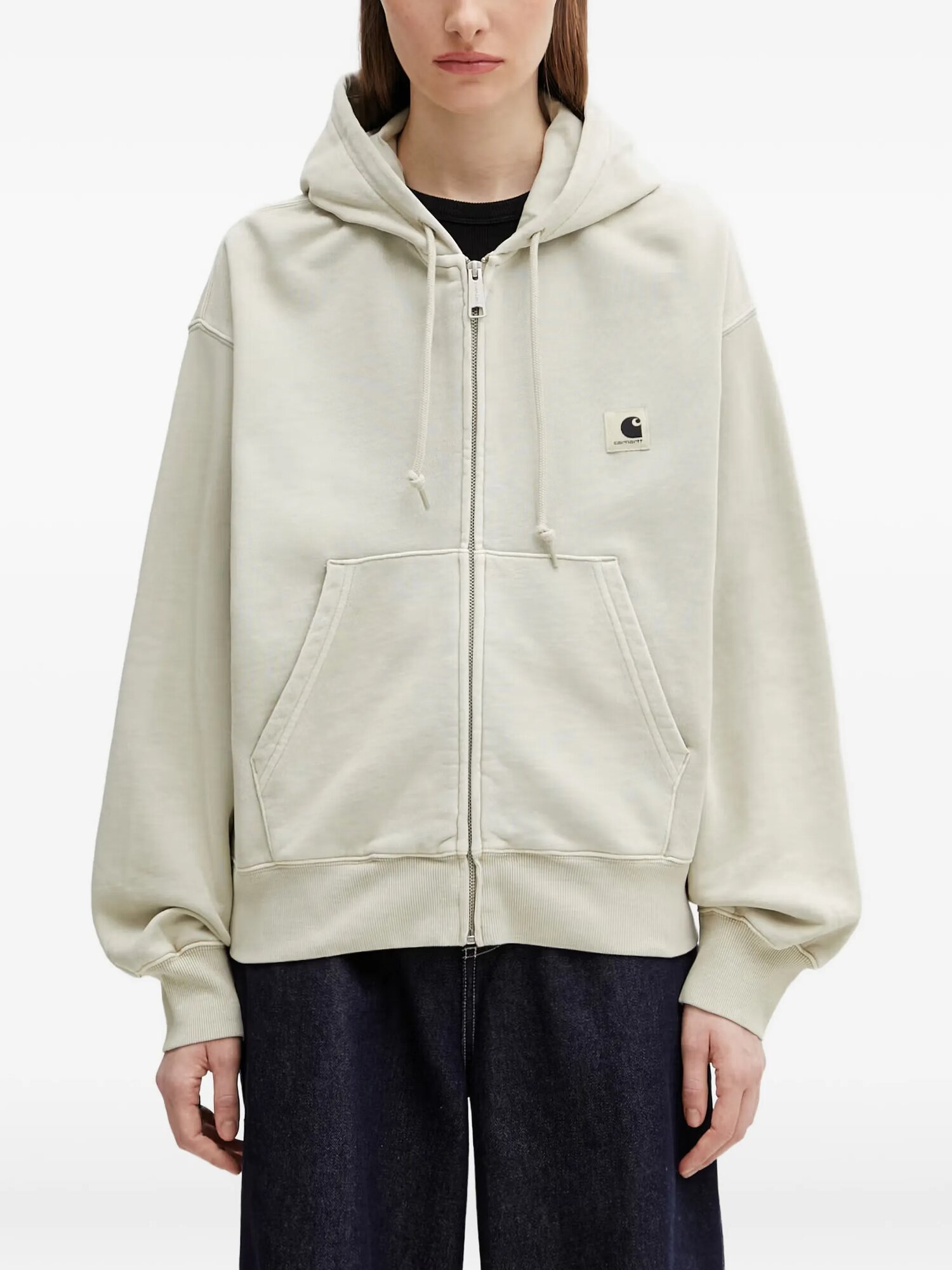Худи Nelson logo-patch hoodie