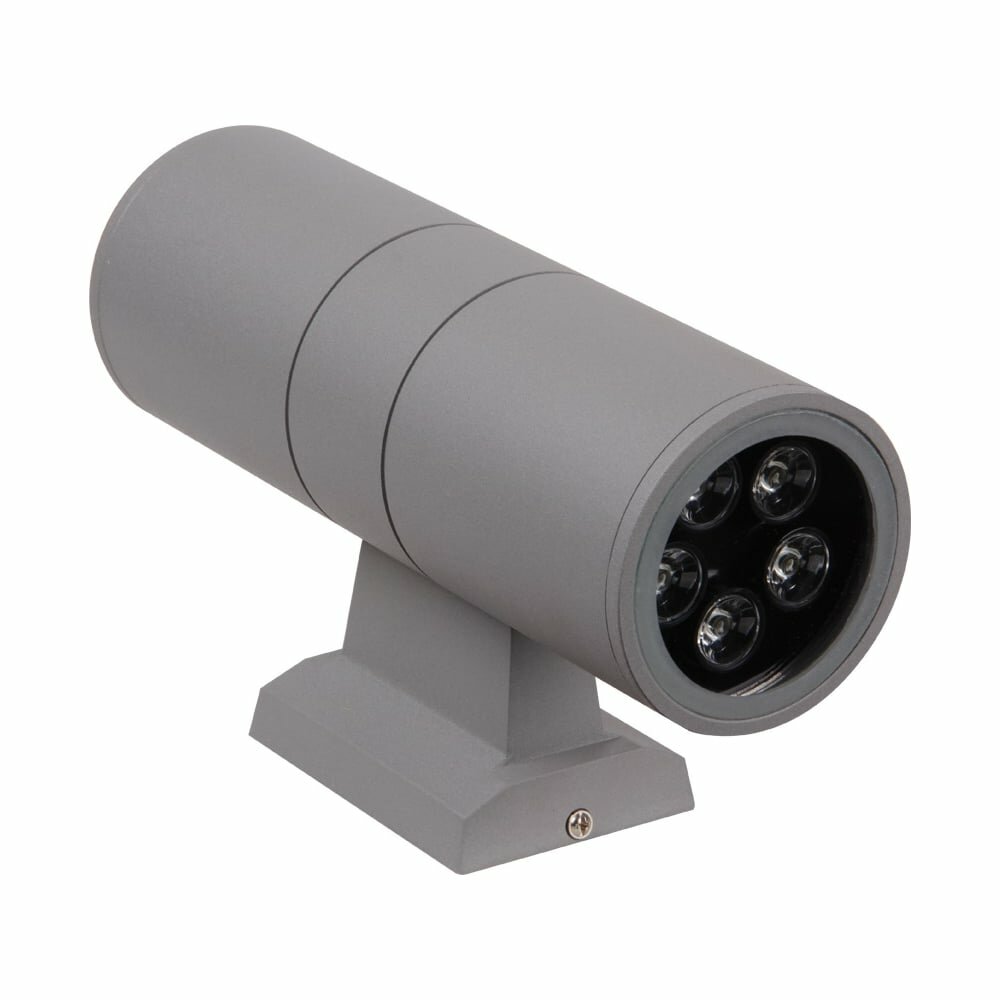 Светодиодный светильник Jazzway архитектурный PWL-26090/30D 2х5Вт 6500К GR серыйфасадный 230В/50Гц IP65 1018601B