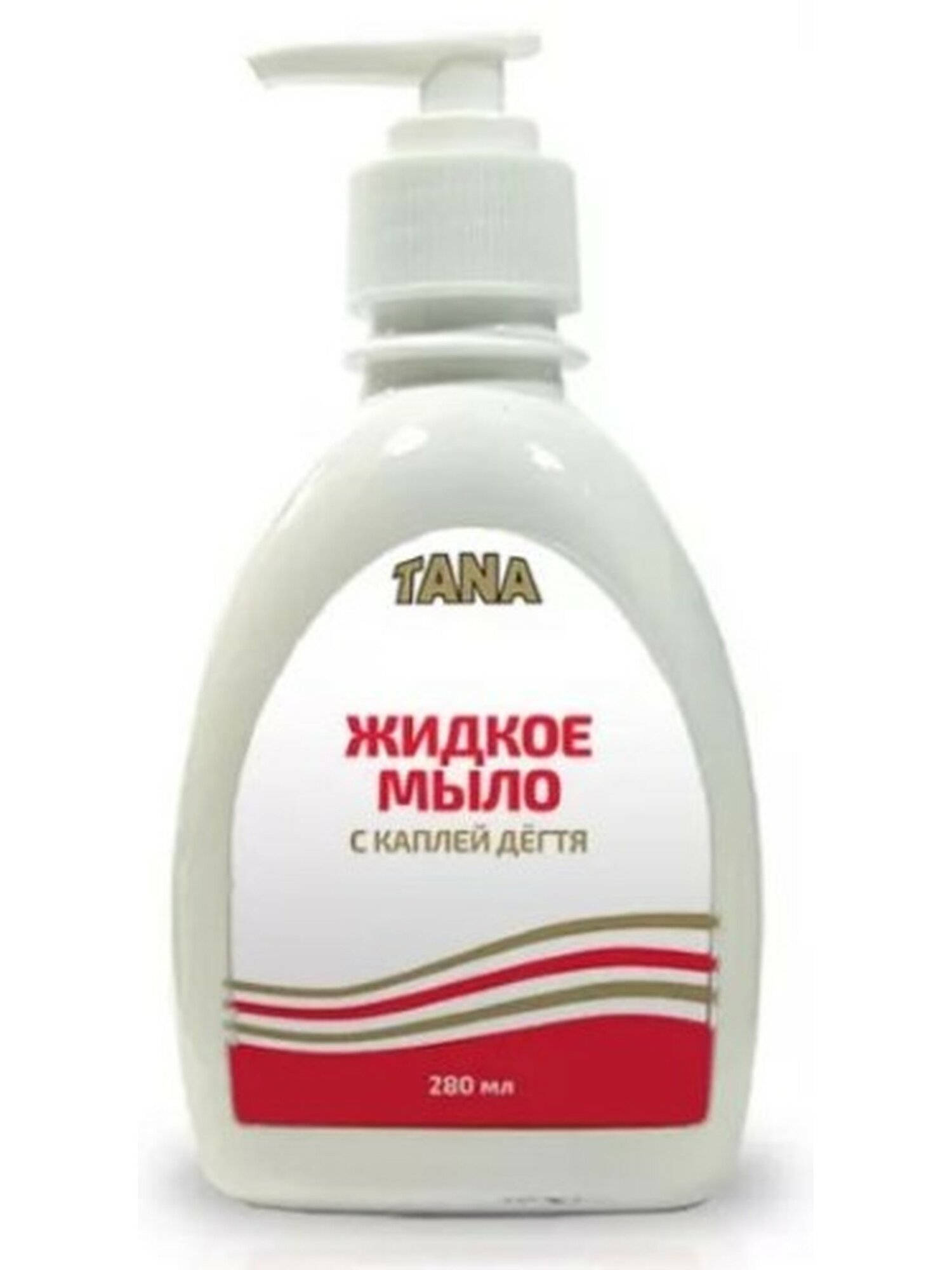 TANA мыло жидкое дегтярное 280МЛ — Мыло жидкое 280 мл флакон с дозатором