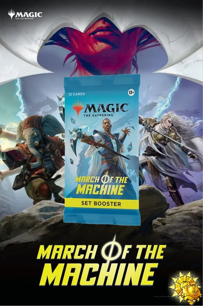 Magic: The Gathering MTG Война зловещих армий MOM набор дополнений (1 пакет)