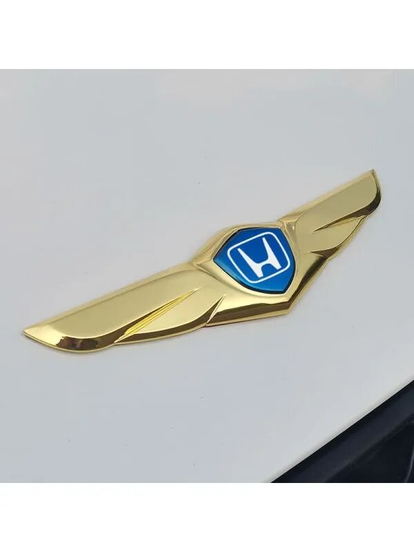 Наклейка с логотипом на передней панели автомобиля, Подходит для HRV Civic Ailishen