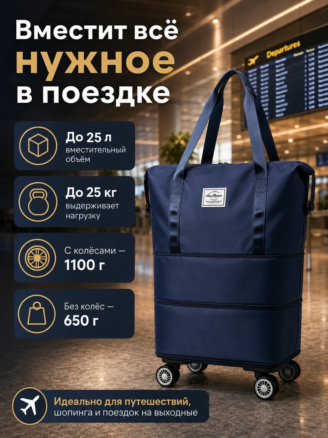 Сумка дорожная — фото 1