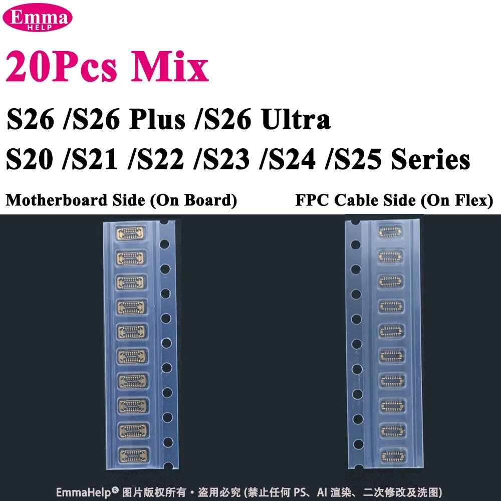 10-60 шт. гибкий FPC-кабель для Wi-Fi антенны Samsung S26 S25 S24 Plus S20 S21 S22 S23 20 Mix