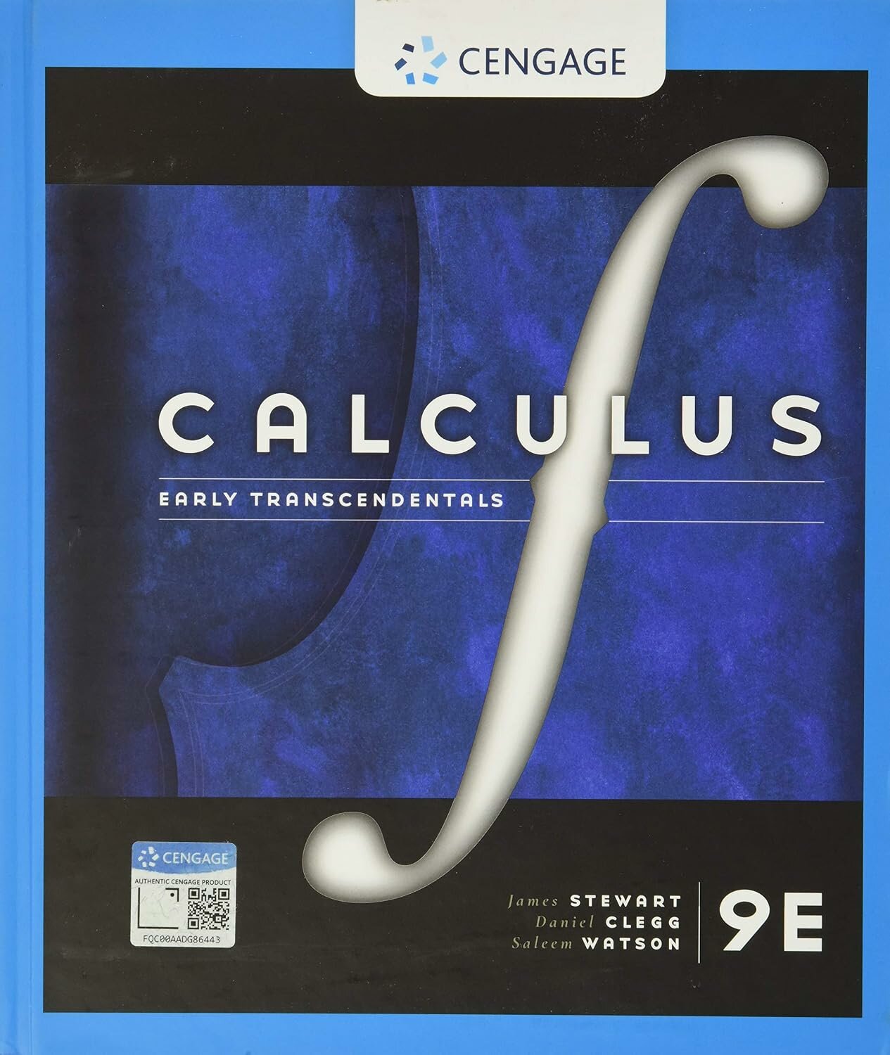 Calculus: Early Transcendentals 9th Edition，James Stewart，Reprinted books