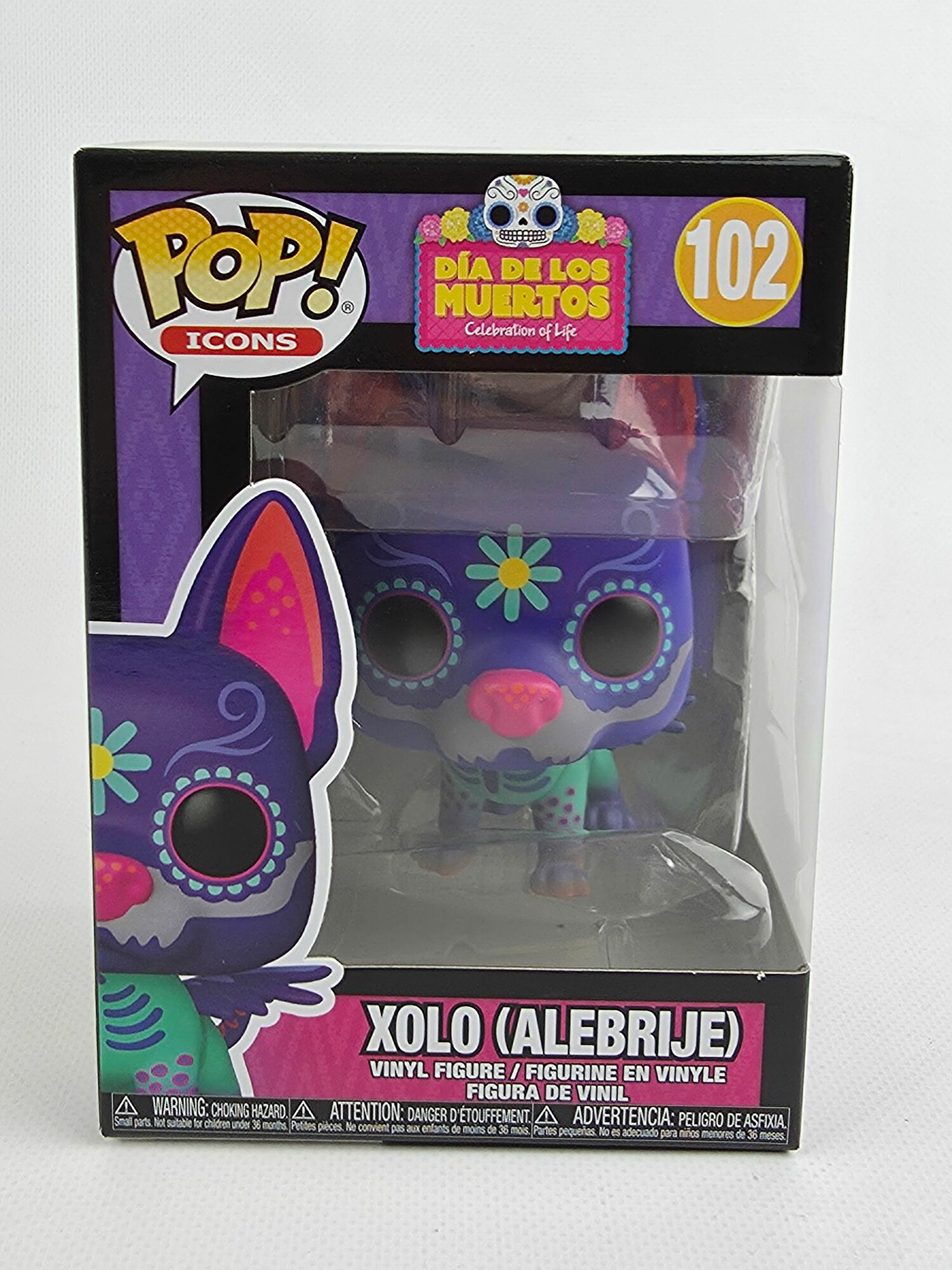 Фигурка Funko Pop Фанко поп Ксоло Алебриже День мертвых Xolo Alebrije Dia De Los Muertos 102