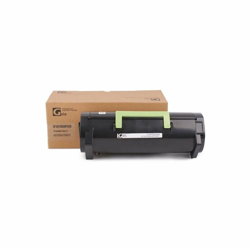 Картридж 60F5X0E, 60F5X00 для Lexmark LaserPrinter MX510de, MX510, MX511de, MX611de, MX511, MX611, MX611dhe 20000 стр. GalaPrint