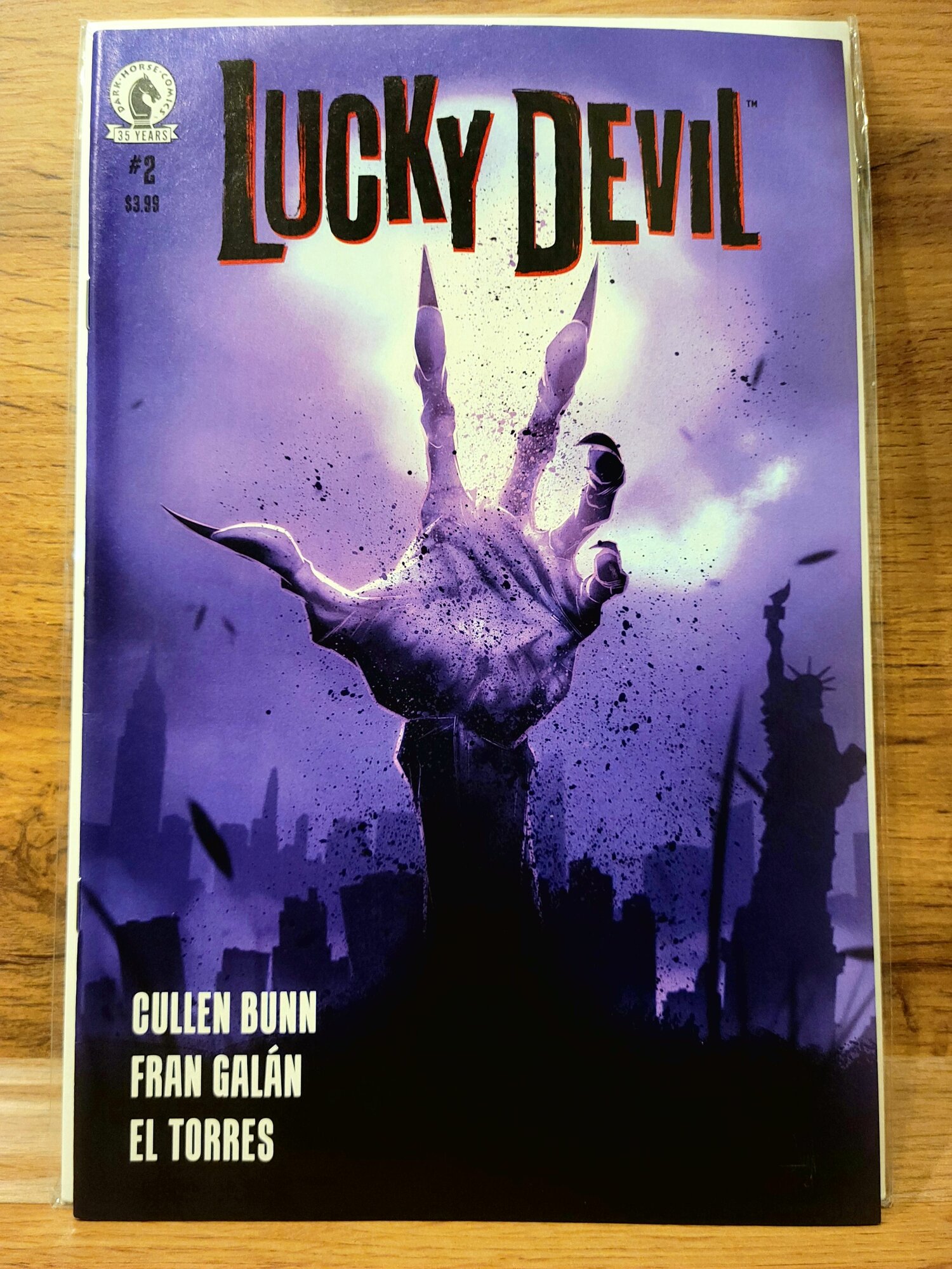 Lucky Devil #2. Оригинальный Комикс.
