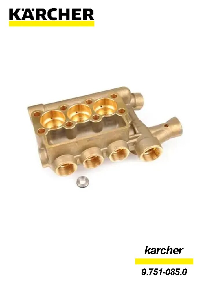Головка блока цилиндров для Karcher HD 9/20-4, HD 7/18-4 ,9.751-085.0