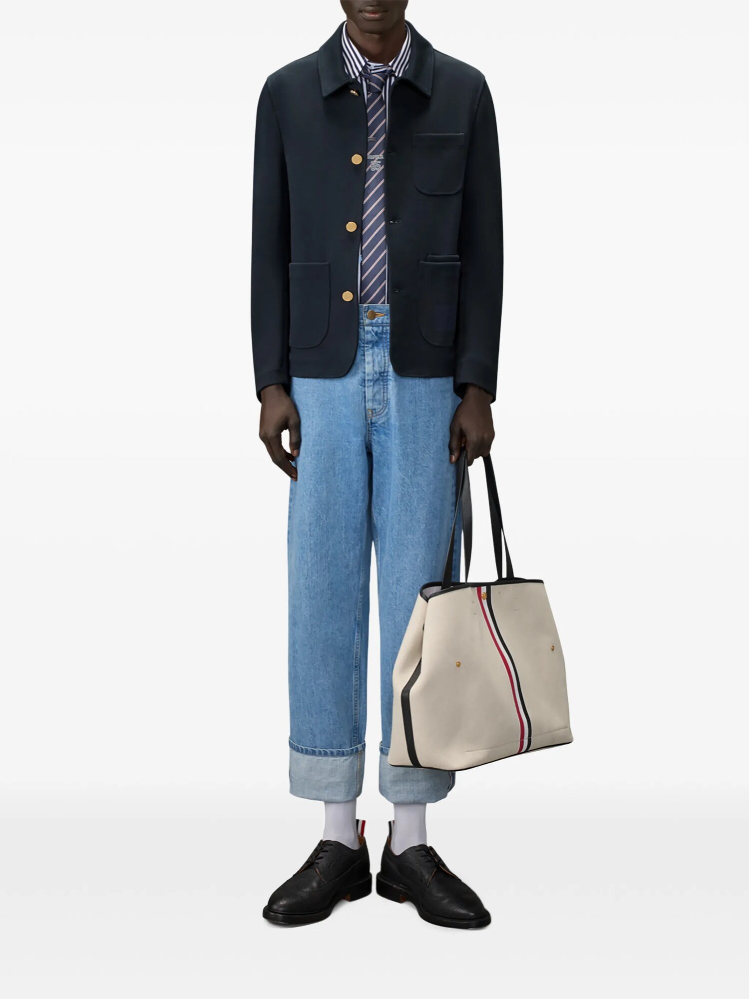 Куртка THOM BROWNE Compact Milano, размер 42 — фото 1