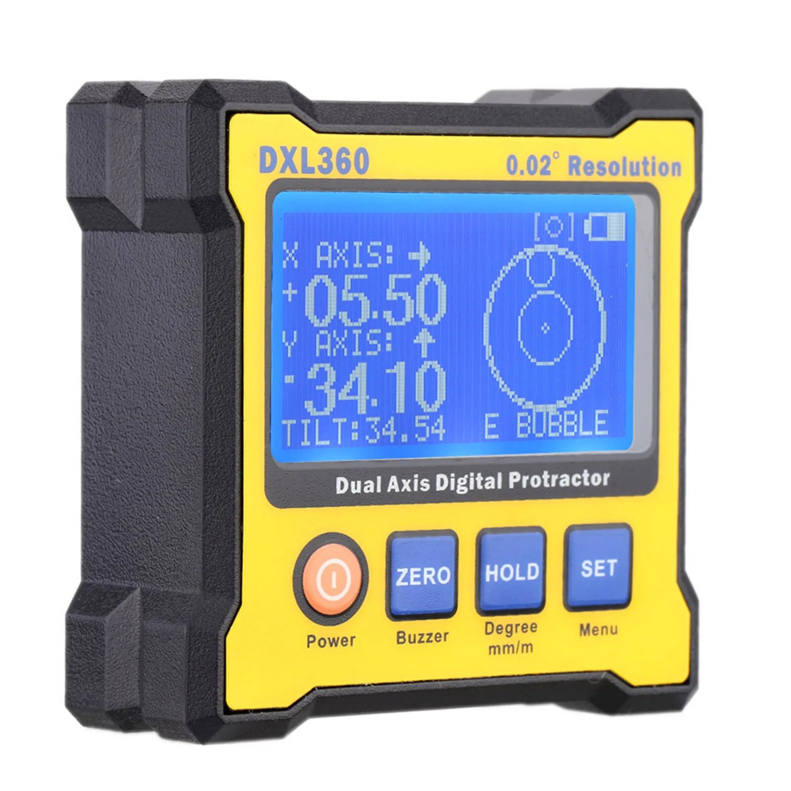 Цифровой угловой транспортир meterk DXL360/DXL360S DXL360
