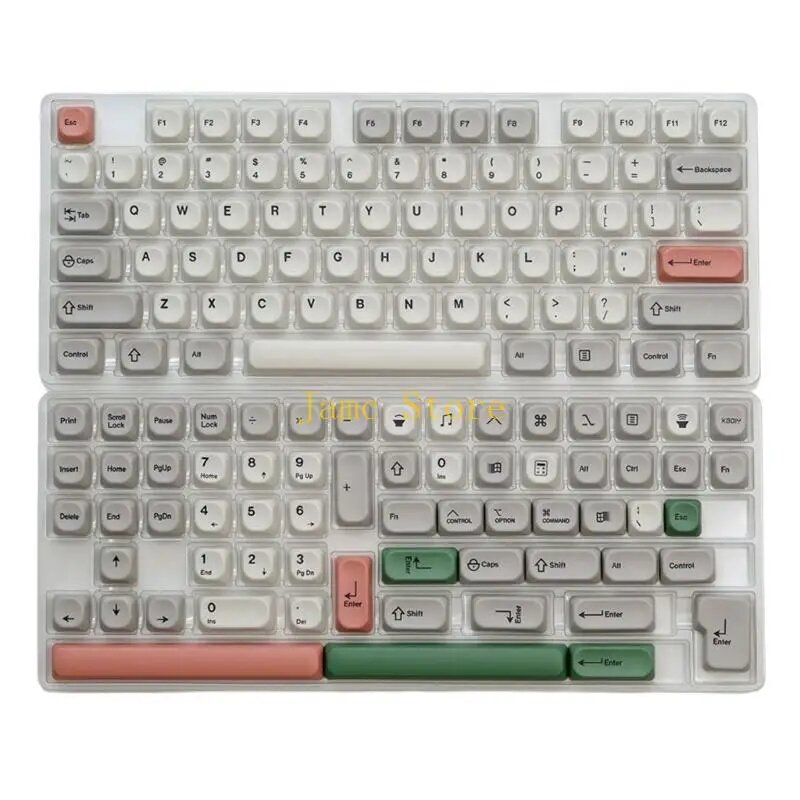 LX0B 139 Ключ MOA KeyCaps Retro 9009 для механической клавиатуры English