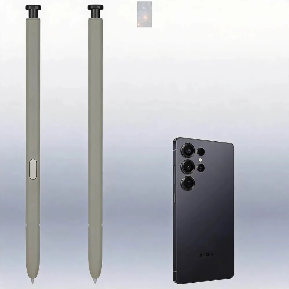 Универсальный серый стилус Samsung S25 S25 Ultra Spen без Bluetooth, удобный и легкий