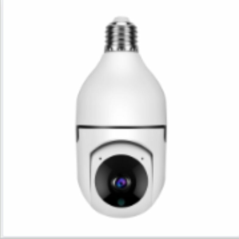 WiFi камера 1080P в форме лампочки с 4-кратным зумом, цоколь E27, домашний 5G WiFi монитор с функцией сигнализации.
