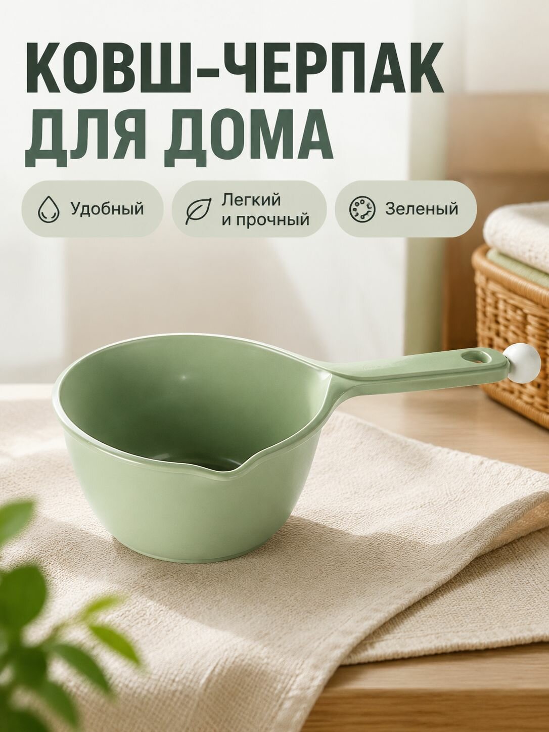Ковш хозяйственный, 1 шт