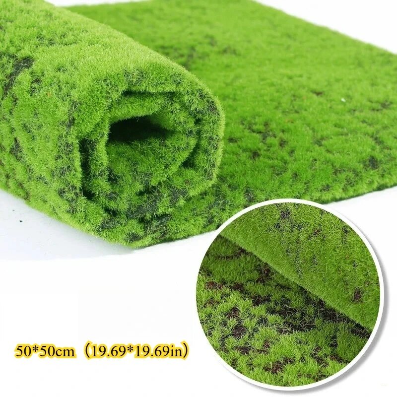 Искусственный газонный ковер 50x50 см для декора Style31