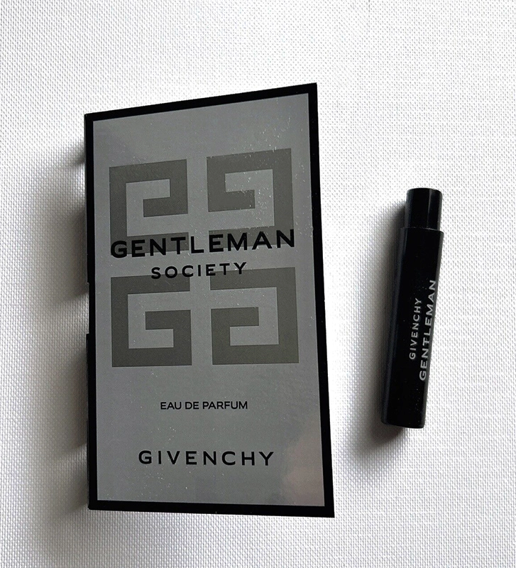 Парфюмерная вода Givenchy Gentleman Society 1 мл сэмпл мужская - Джентльмен Сесаити миниатюра духов