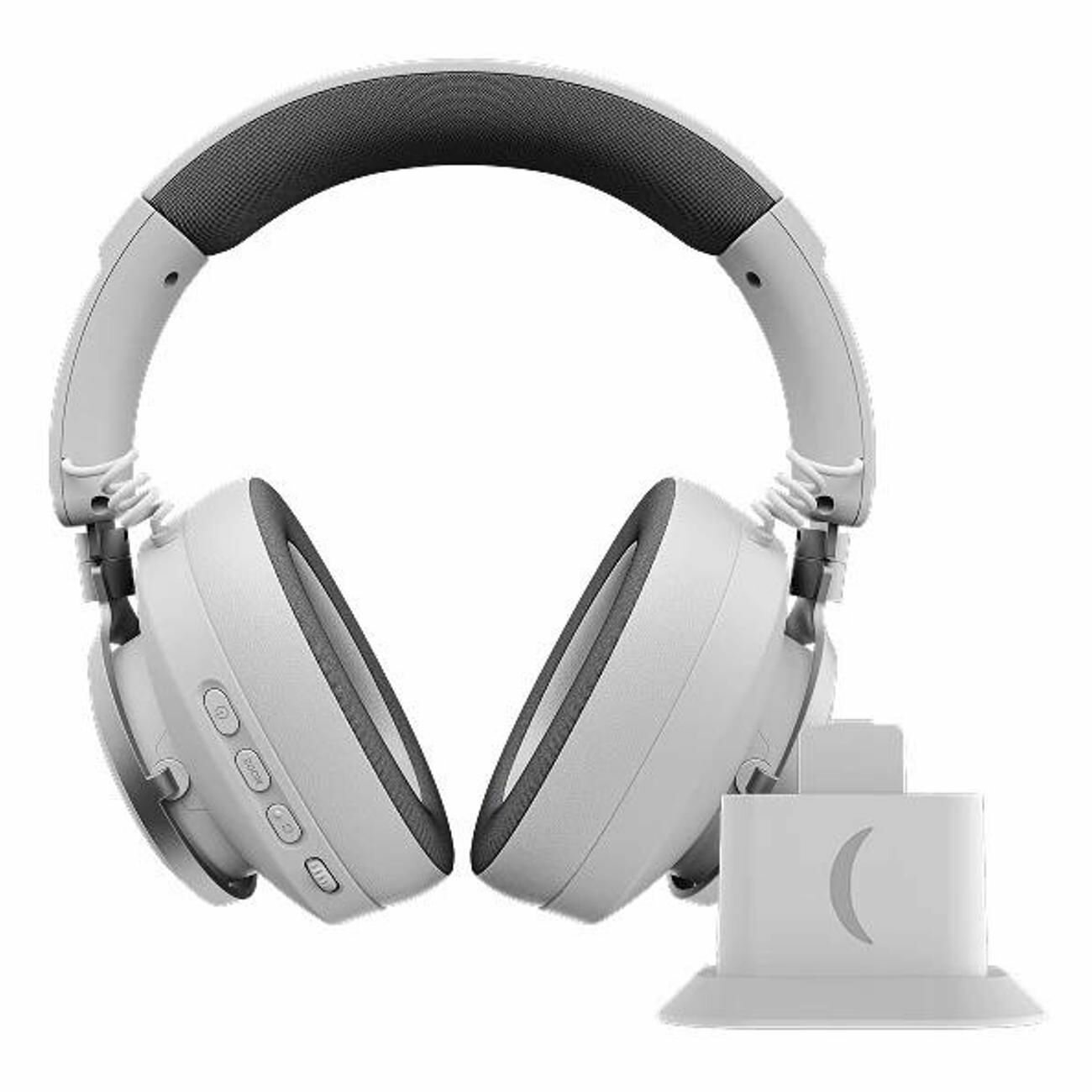 Гарнитура беспроводная Lunacy Louder (LLHP02W) White