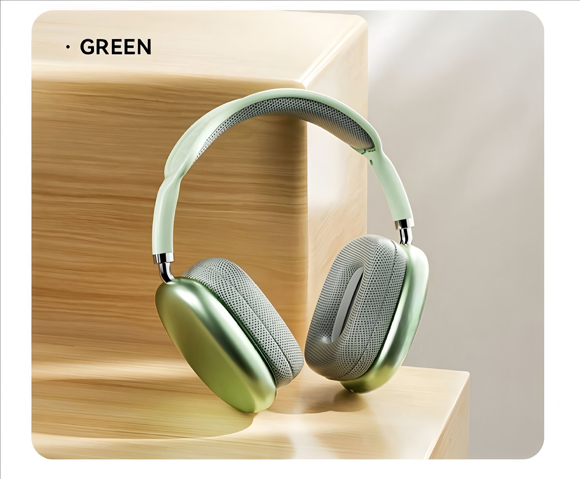 Беспроводные накладные наушники Bluetooth; большие полноразмерные игровые гарнитуры