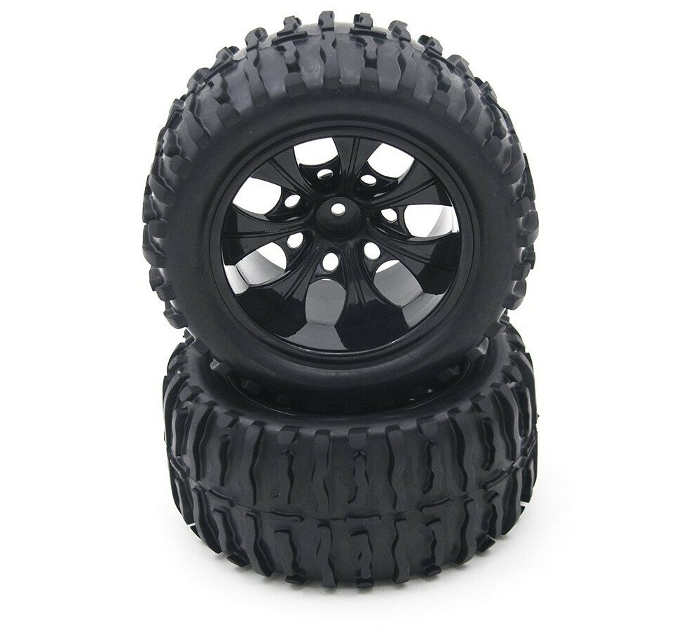 Комплект колес HSP в сборе (08008N+08009) - HSP08010N-Black