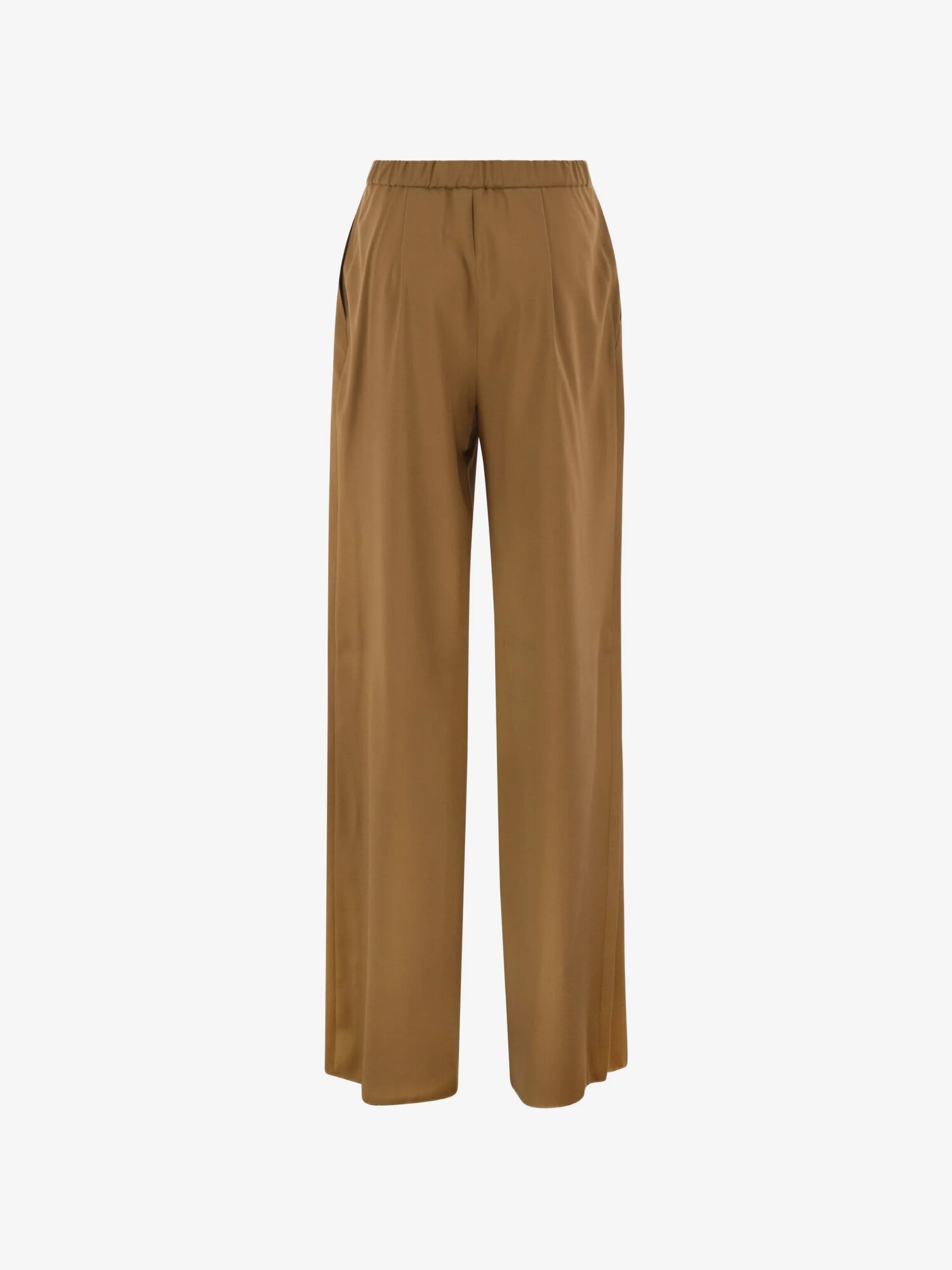 Брюки Max Mara Drawstring wide-leg trousers, размер 46 — фото 1