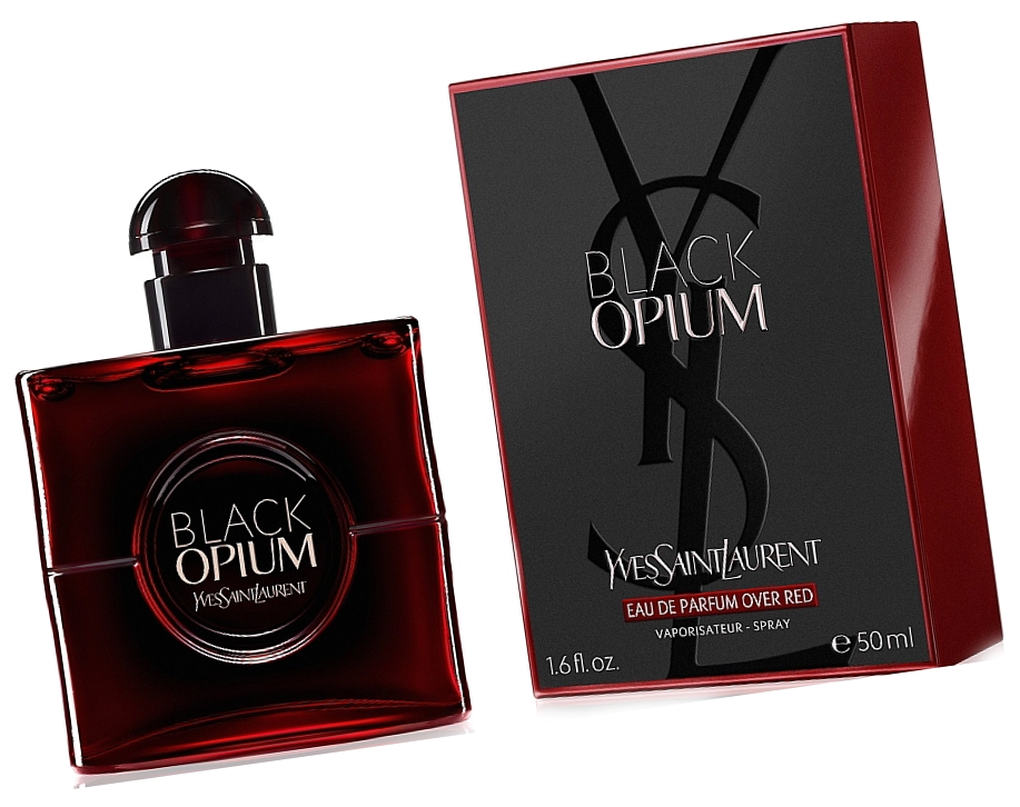 Парфюмерная вода Yves Saint Laurent Black Opium Over Red 50 мл - для женщин / Ред Блэк Опиум