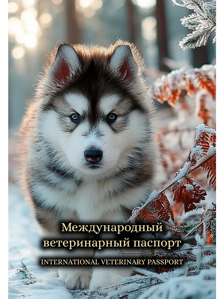Ветеринарный паспорт с аудио-записью