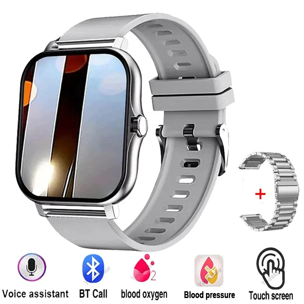 Умные часы White Steel с Bluetooth
