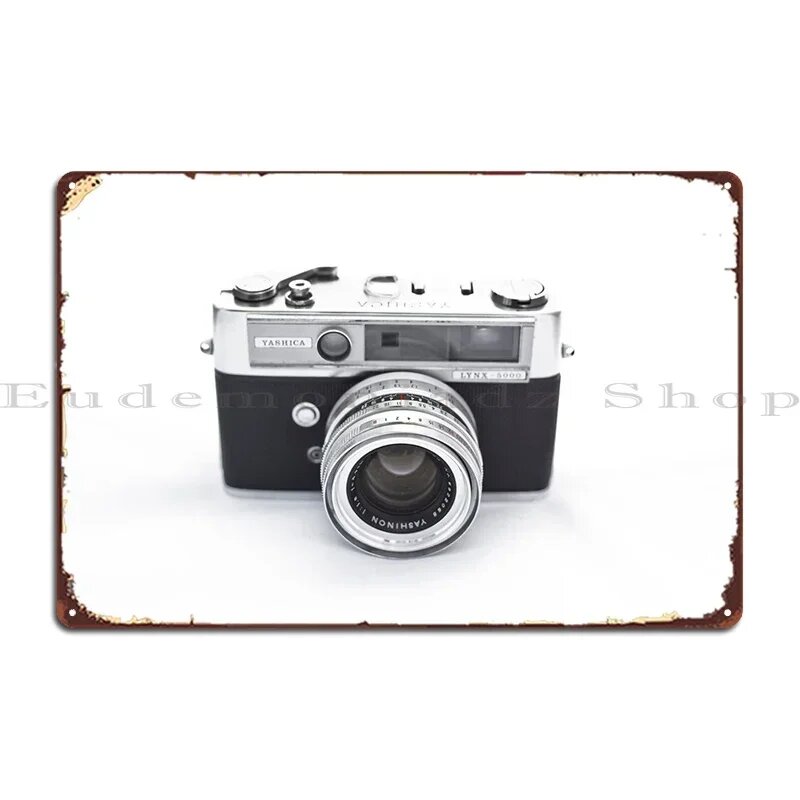 Металлическая вывеска Yashica Film Camera