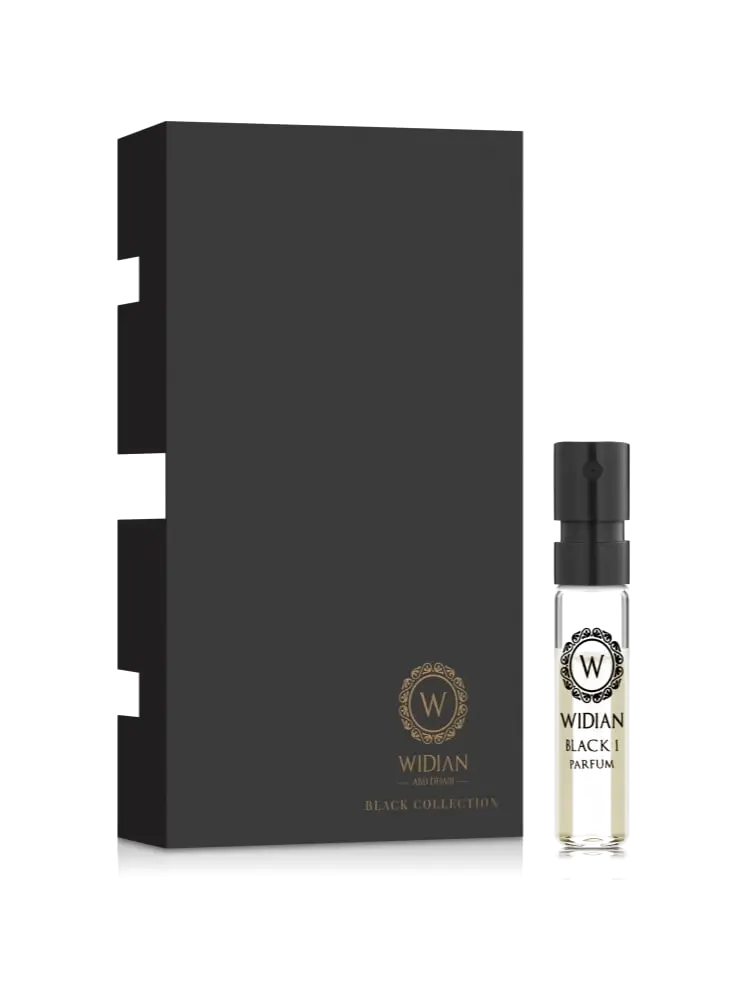 Миниатюра парфюма унисекс Видиан Блек Коллекшен 1 2 мл / Widian Black Collection I