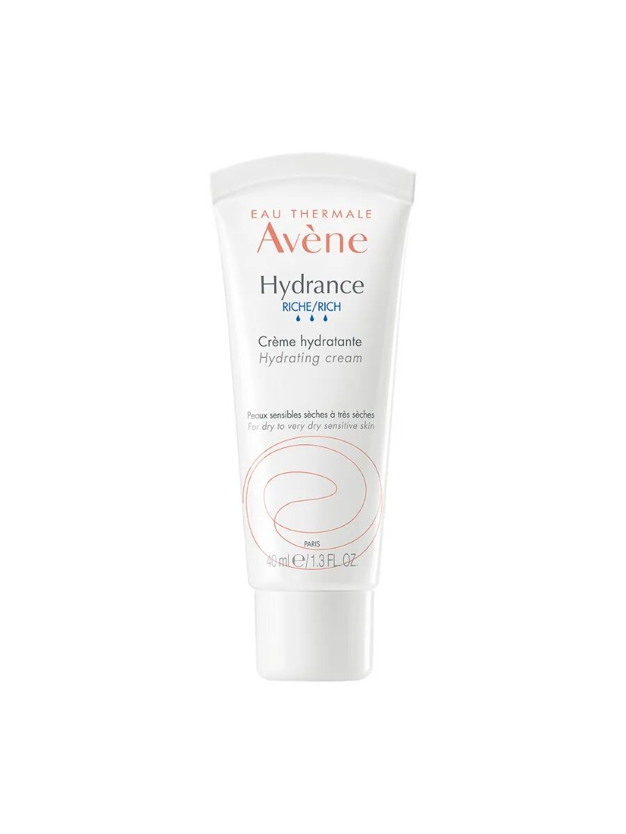 Avene гидранс риш увлажняющий насыщенный крем 40 мл