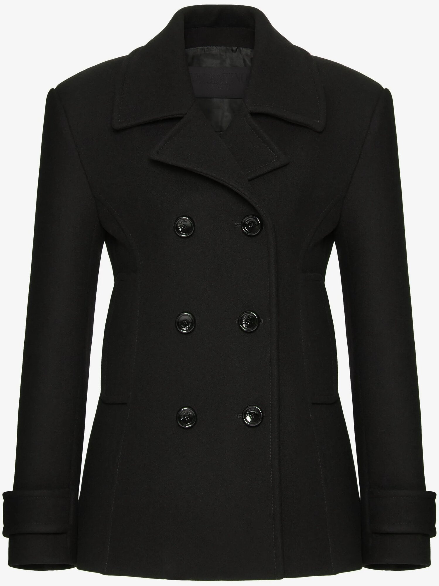 Пальто Valentino Compact, размер 42, black