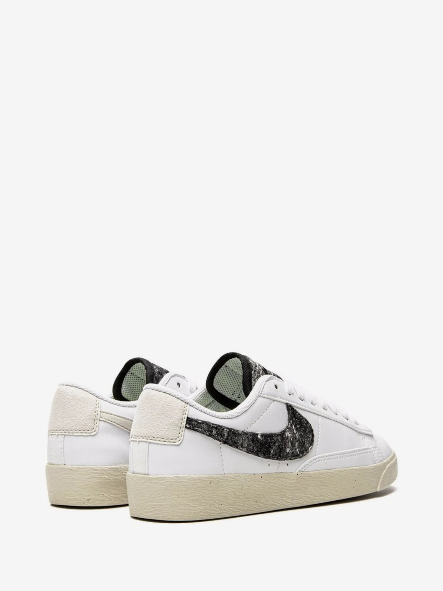 Кроссовки NIKE Blazer Low, размер 9.5 US, white — фото 1
