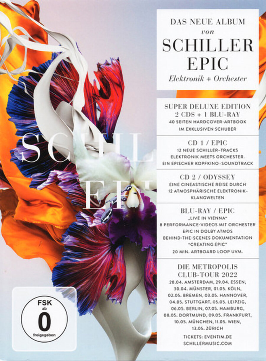 Расширенное издание Schiller — Epic (2CD+Blu-ray)