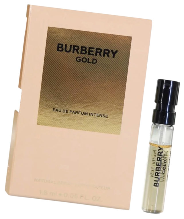 Burberry Gold Eau De Parfum Intense парфюмерная вода для женщин 1.5 мл пробник - Барбери Голд Интенс миниатюра