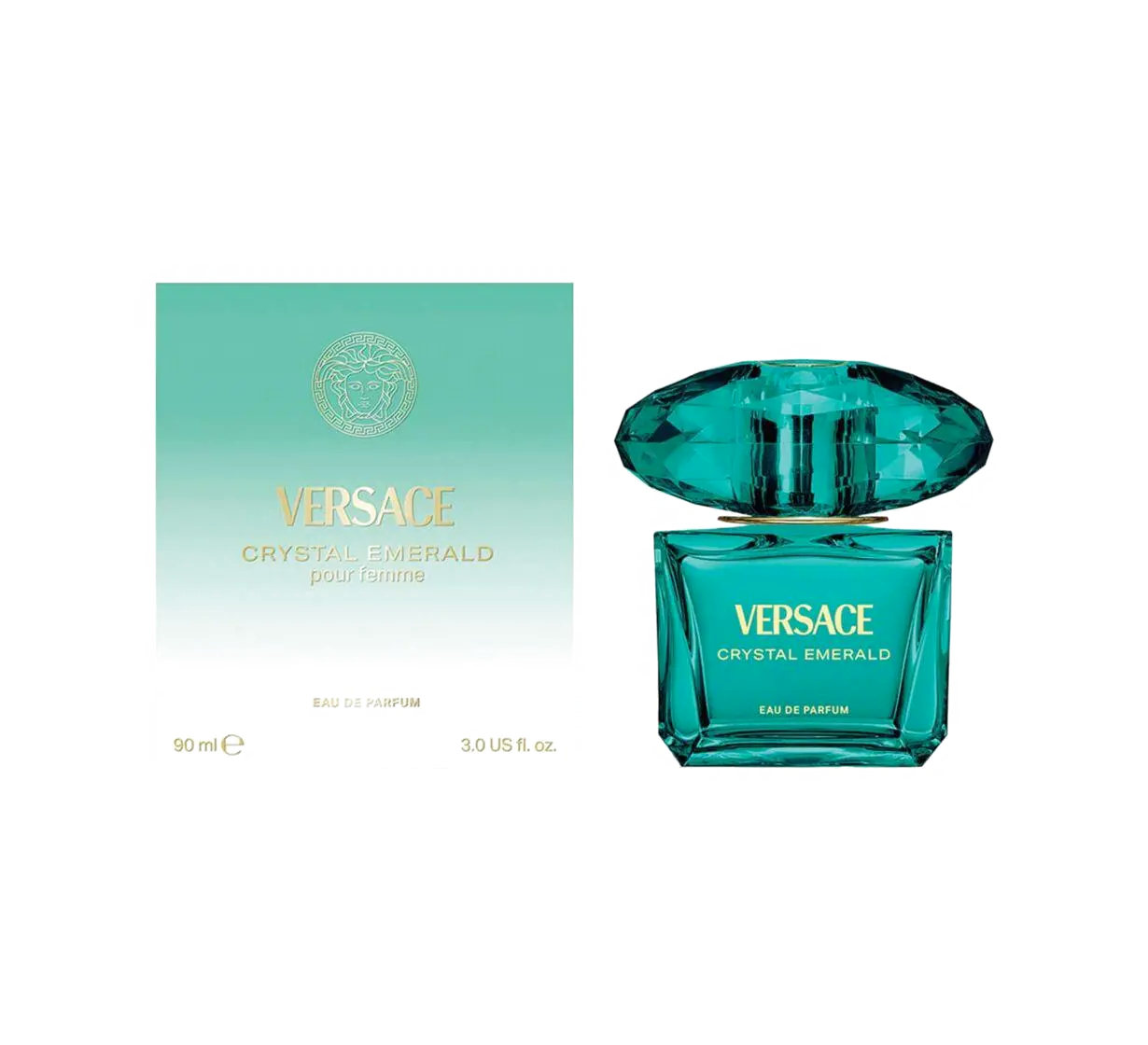 Парфюмерная вода для женщин Версаче Кристалл Эмеральд 90 мл - Versace Crystal Emerald аромат