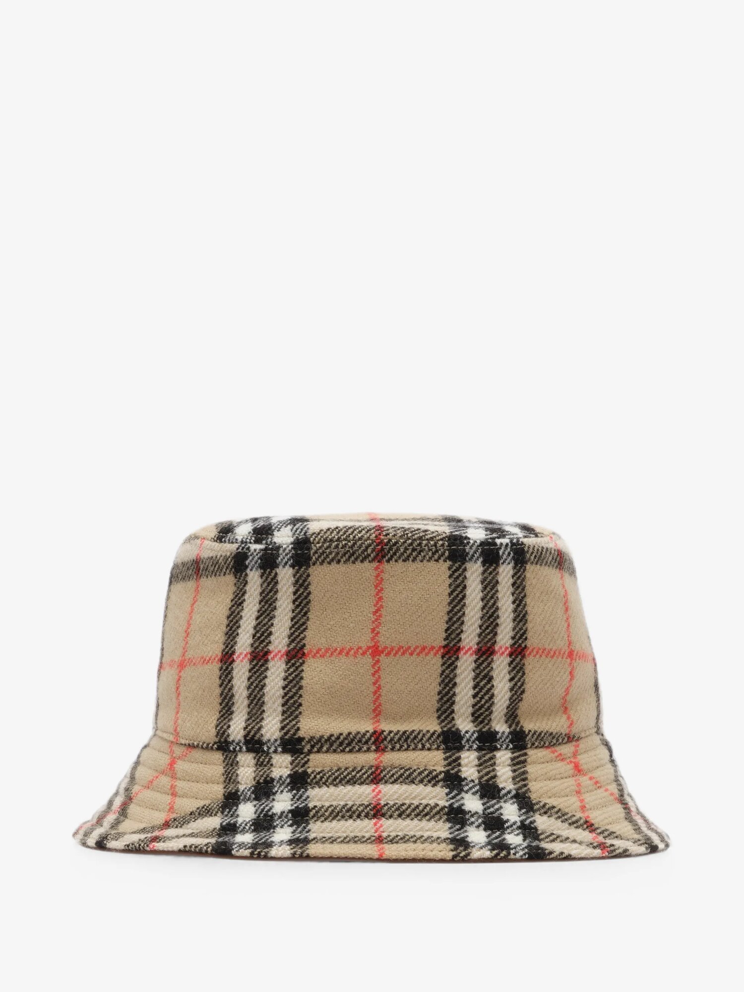 Панама Reversible Check wool bucket hat для мальчиков