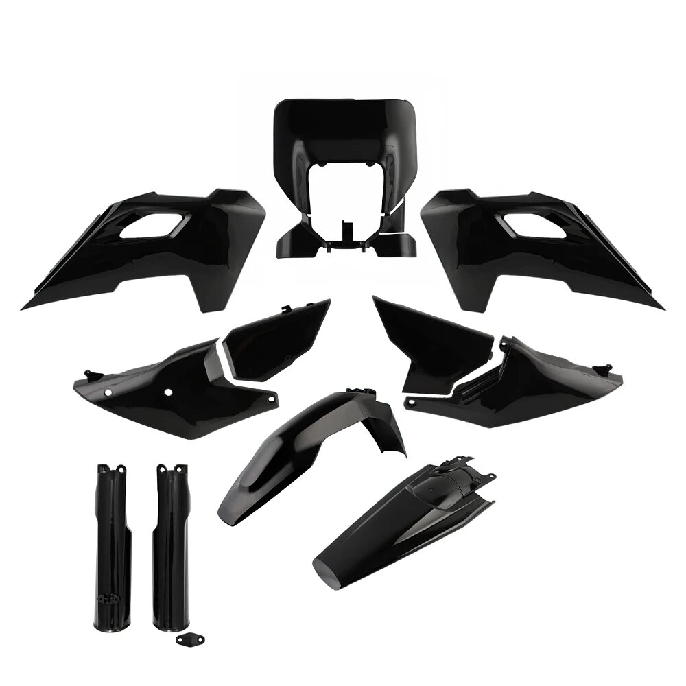 Пластиковый комплект обтекателей Husqvarna FC/FX/TC/TX черный YH-FF-002-BA-HC