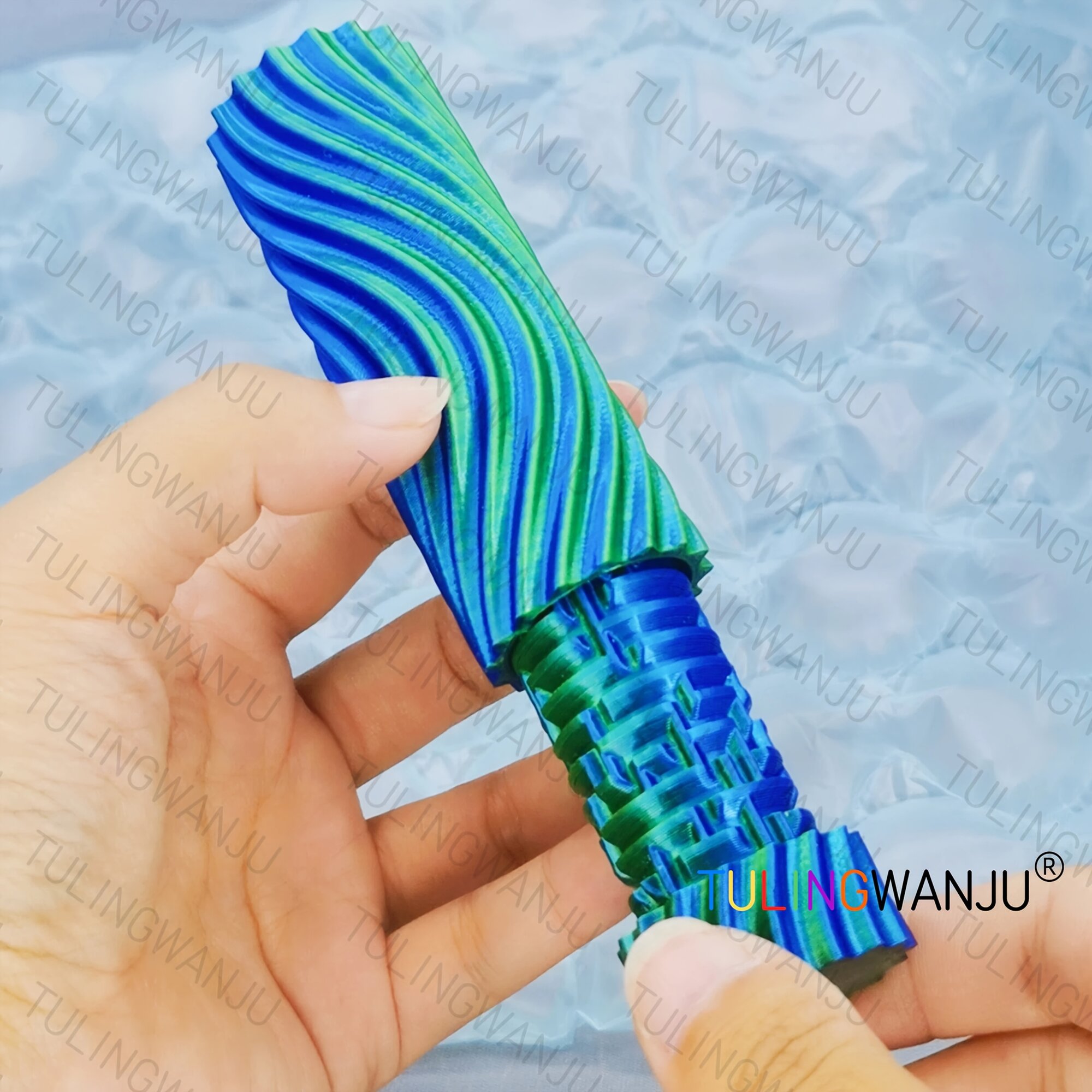 Подарочная коробка с 3D денежным лабиринтом, декоративная коробка для хранения сине-зелёного цвета к Рождеству, Хэллоуину и Пасхе