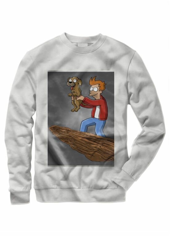 Свитшот Футурама №12, 54, 3XL