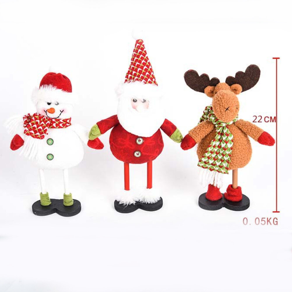 Игрушка Для Декора Стола В Forme Эльфа Оленя Снеговика 1 Шт 19.00X13.50X4.00Cm