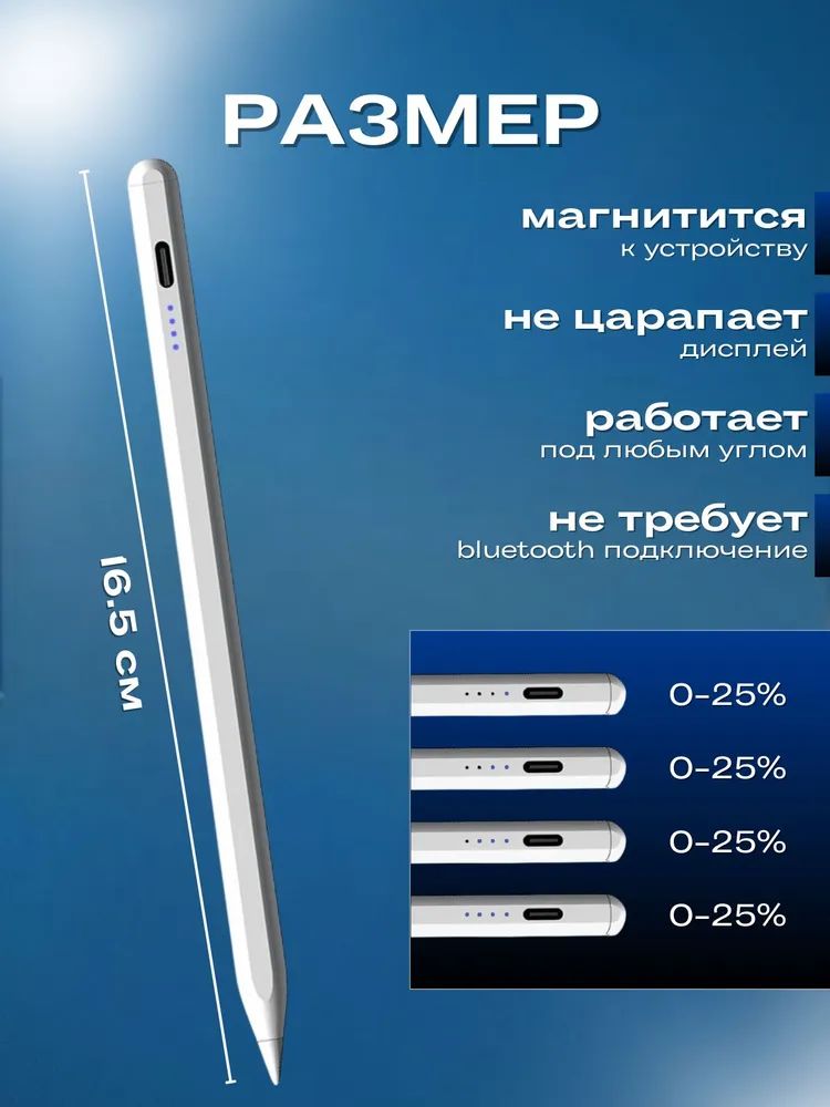 Стилус универсальный для телефона и планшетов стилус для Ipad/Android