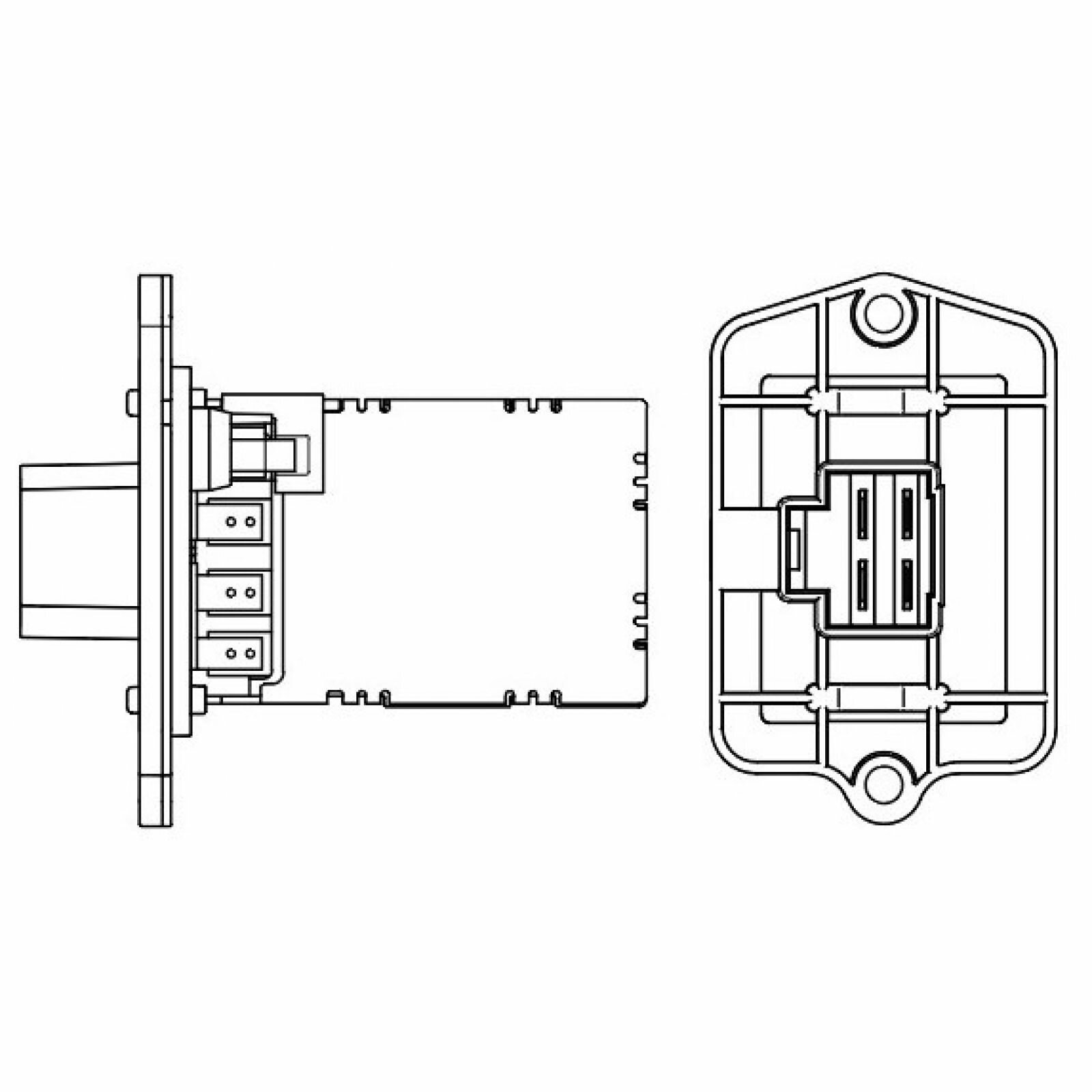 Резистор вентилятора отопителя, для КИА Оптима 2015-, K5 2020- oem 97128C2000 арт LFR0812
