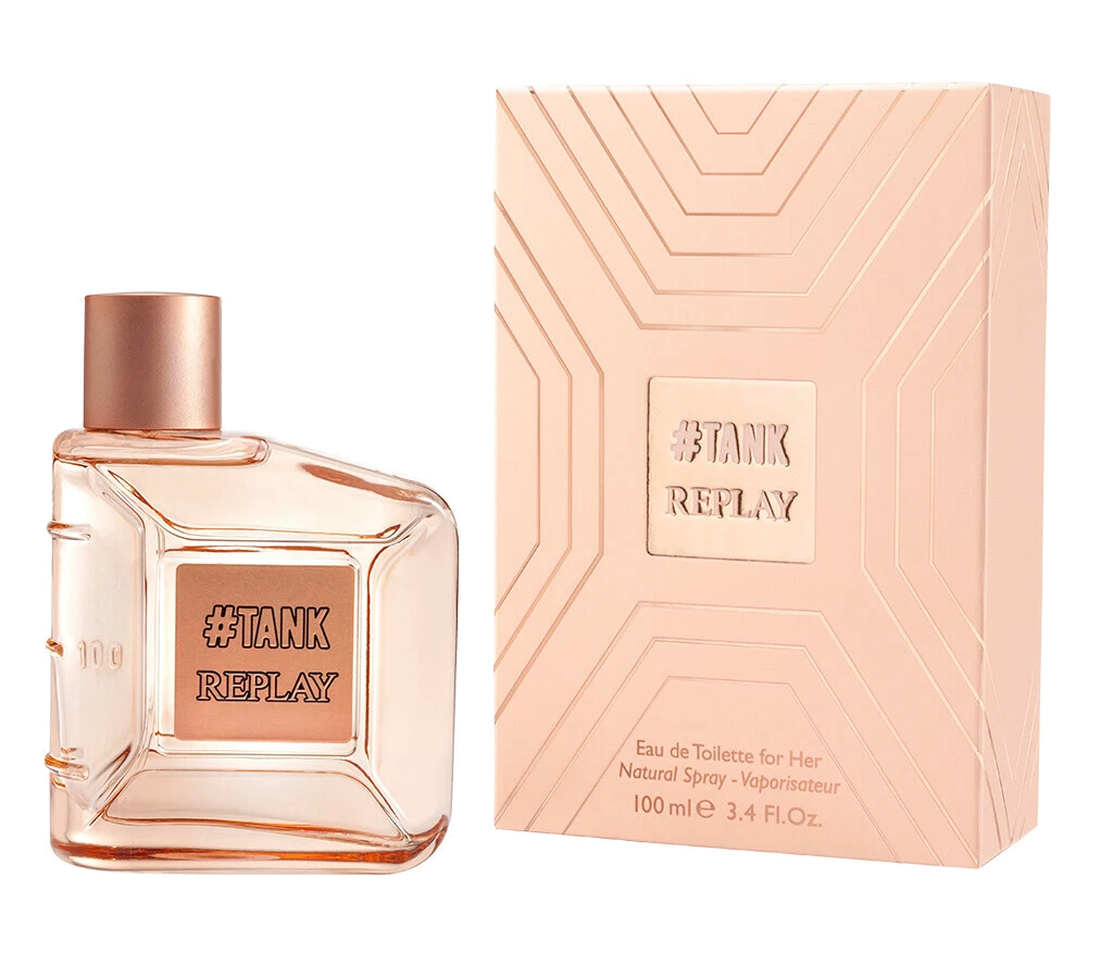 Туалетная вода женская Replay Tank For Her 100 мл - Реплей Танк Фо Хе