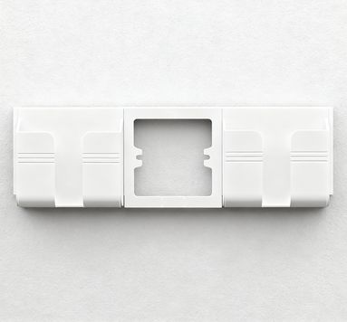 Белая розетка с разъемами USB и type c, с разъемом питания VISWE, + держатель для смартфона
